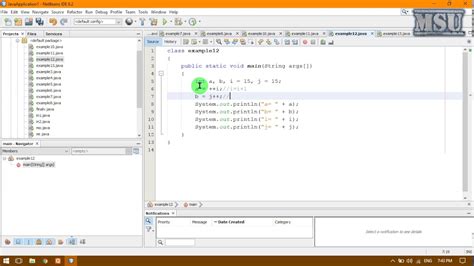 Java Class 5 Preincrement And Post Increment And Predecrement And