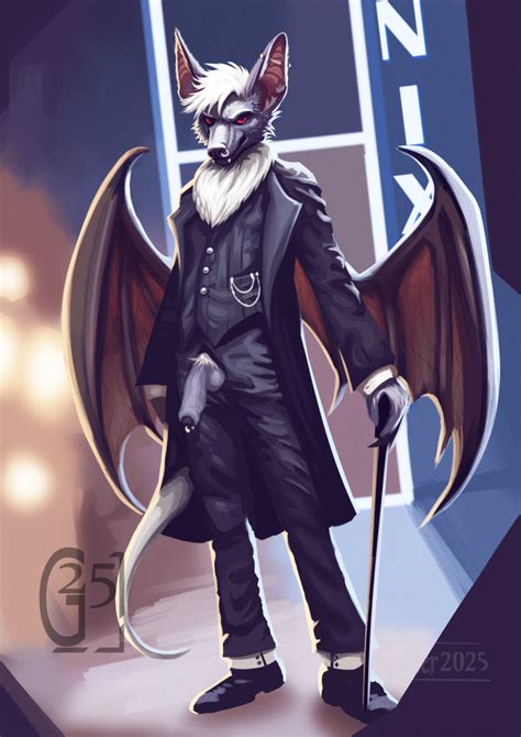 Rule 34 Anthro Back Wings Balls Bat Bat Wings Black Body Black Fur