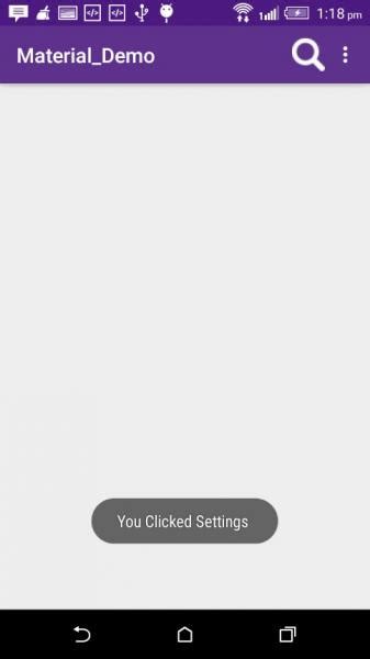 Material Design In Android Working With Toolbar Canarys