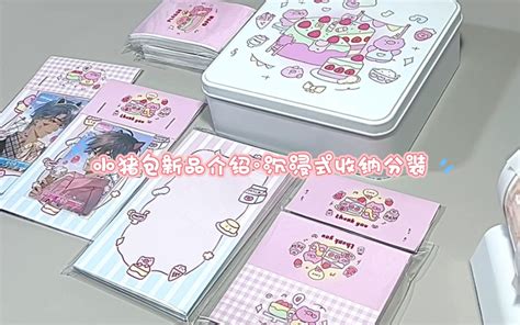 小猪包新品介绍·沉浸式收纳分装 惊蛰jz 惊蛰jz 哔哩哔哩视频