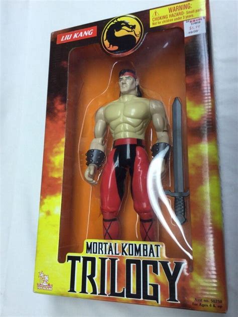 Mortal Kombat Trilogy Liu Kang Figure New In Box Large 1726322528