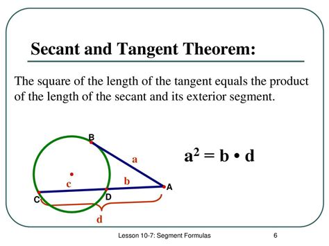 Lesson 10 7 Segment Formulas Ppt Download