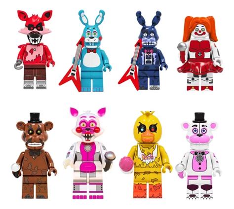 Set Figuras Armables Five Nights At Freddys Película Foxy Meses Sin
