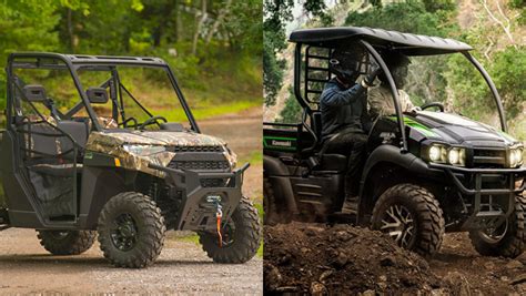 Kawasaki Mule Vs Polaris Ranger A Side By Side Comparison Off Road
