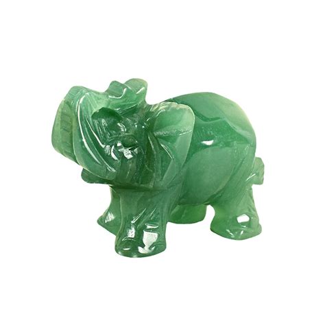 Jade Elephant Statue