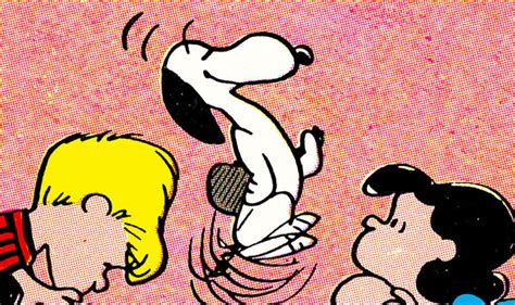 Peanuts Snoopy Dancing Poster Mondo