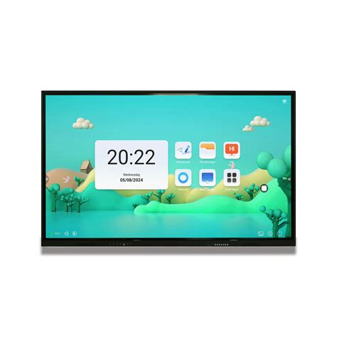 Smart Classroom Interactive Whiteboard With Enhanced Touch Recognition