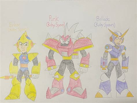 The Megaman Killers Ruby Spears By Protoman17 On Deviantart