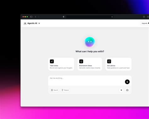 Ui Ux Design For An Llm Based Chat Application Agentic Ai By Vic Chukwuka On Dribbble