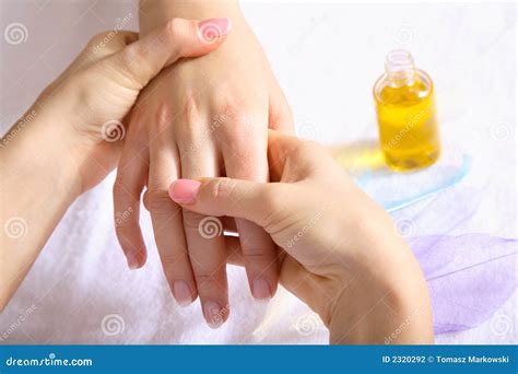 Hand Massage Stock Image 2320303