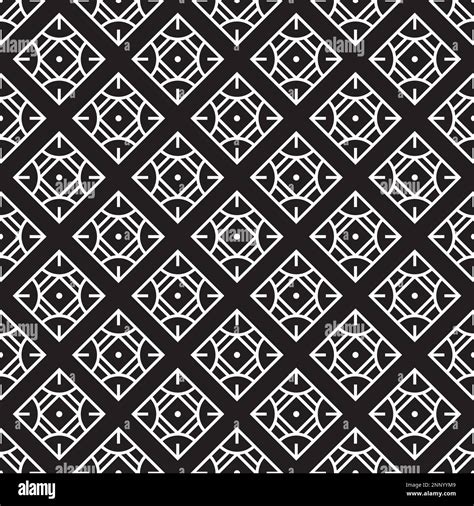 Seamless Geometric Tile Pattern Abstract Geometric Pattern Texture Vector Illustration Stock