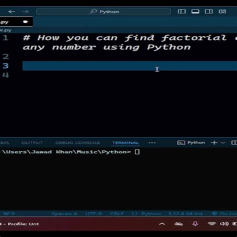 jawad khan on linkedin python interview question factorial in python