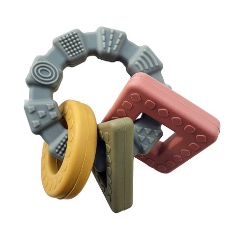 Teether Toy Geometry Summerville Organic