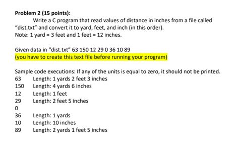 Solved Problem 2 15 Points Write A C Program That Read
