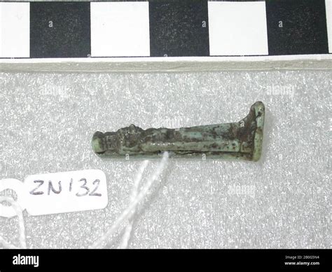 Statue Goddess Nephtys Standing Name Sign Amulet Goddess Faience 2 9 Cm Egypt Stock