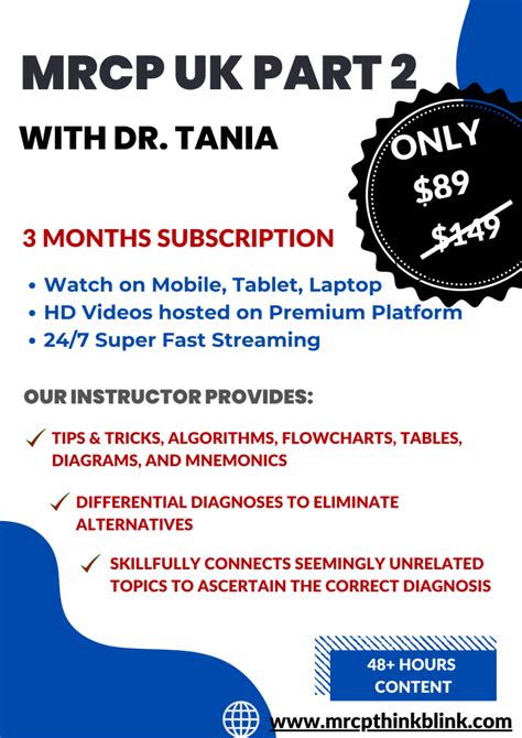 Mrcp Uk Part 2 Full Course Mrcp Uk And Ireland Exam Thinkblink