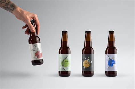 工艺啤酒包装实物模型样机V PSD 云瑞设计