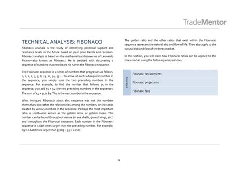 4 2 Technical Analysis Fibonaccipdf