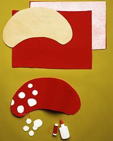 Mushroom Hat Pattern For Halloween Crafts Mushroom Cap Hat Diy