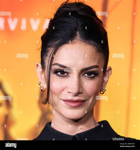 Los Angeles California Usa January 19 Hollie Bahar Arrives At The