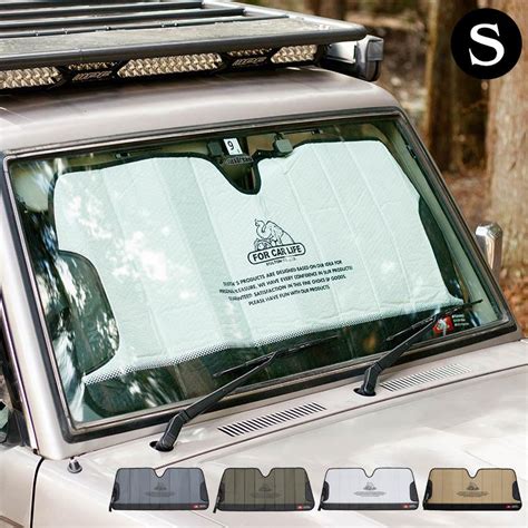 Dulton（ダルトン） 車 サンシェード S フロント 日よけ 紫外線対策 遮光 吸盤なし 車用 日除け おしゃれ ジムニー ハスラー
