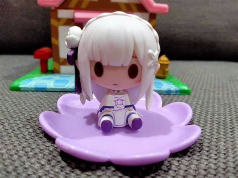 Ichiban Kuji Rezero Chibi Figure ~ Emilia Hobbies And Toys Toys And Games On Carousell
