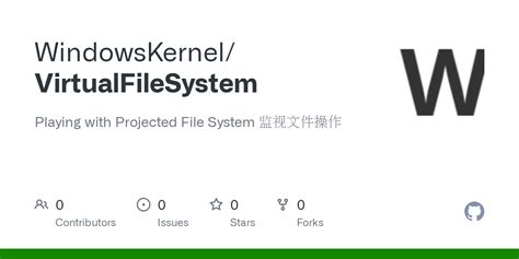 Github Windowskernel Virtualfilesystem Playing With Projected File System