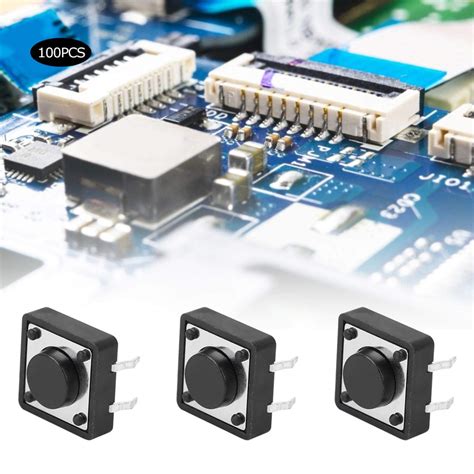 Buy Light Weight Easy To Store Tact Switch Small Push Button Switch Electronic PCB Circuit