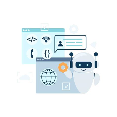 Digital Charla Bot Robot Asistente Para Cliente Apoyo Concepto De Virtual Conversacion