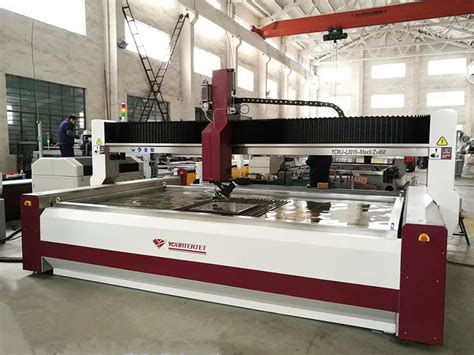 Cnc 워터 제트 절단기 5 축 45도 워터젯 절단기