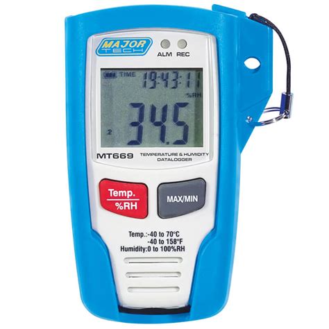Temperature And Humidity Data Logger Majortech