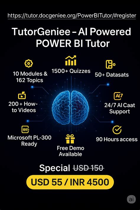 Powerbi Powerquery Dax Ai Microsoft Pl300 Mquery Mlanguage Data Dataanalyst