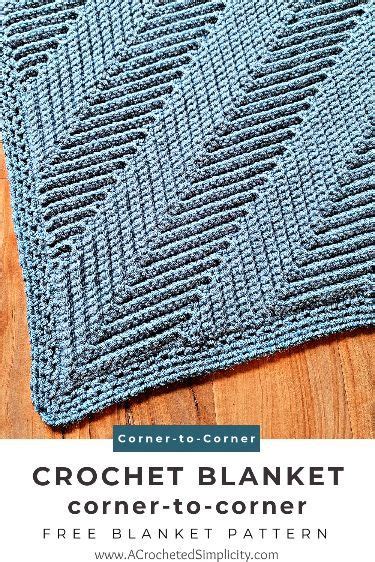 Diagonal Ripple Lapghan Free Crochet Blanket Pattern Artofit