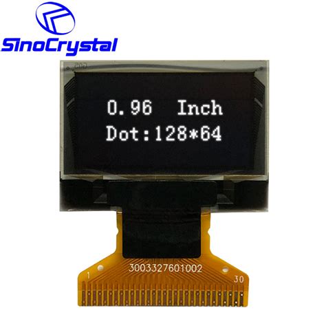 X Resolution Small SSD Bz Driver IC Spi Interface OLED Display Module Flexible