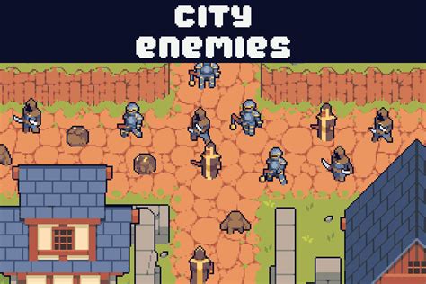 Medieval Enemy For Td Pixel Asset Pack By Free Game Assets Gui Sprite