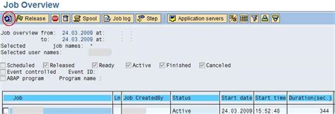I Learn SAP Run And View Background Job