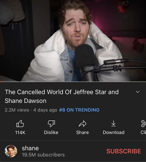 Shane Dawson Is On The Trending List Again 🤯 Ethan Any Thoughts R H3h3productions
