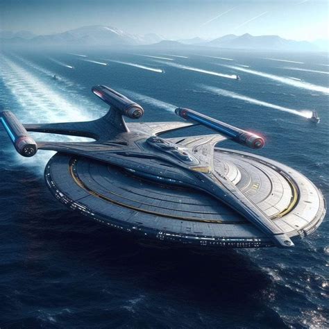 Star Trek Ship In The Ocean