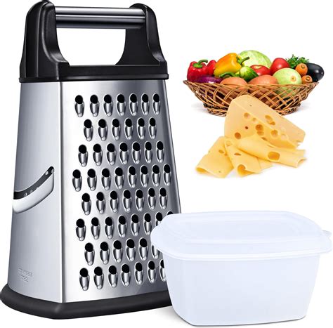 Kaishun Professional Cheese Grater Xl Size 4 Sided