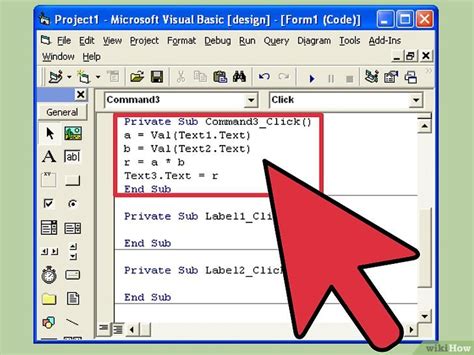 Как создать простой калькулятор в Visual Basic 60
