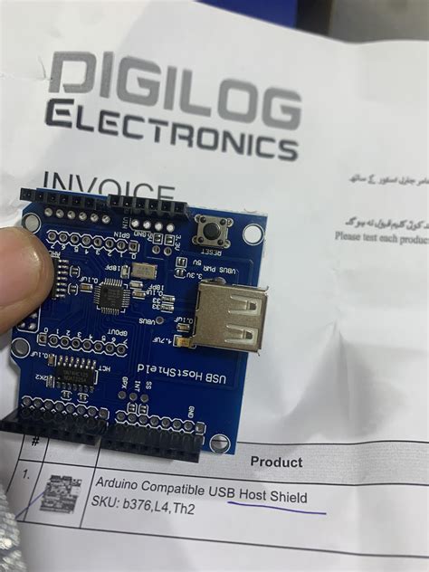Arduino Compatible Usb Host Shield In Pakistan Digilogpk