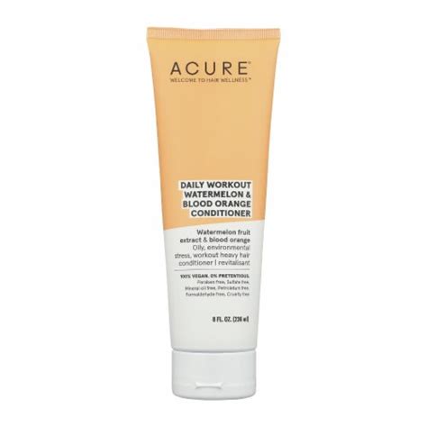 Acure Conditioner Daily Workout Watermelon 8 Fl Oz 8 Fo Harris