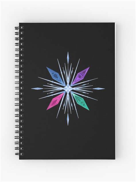 Frozen 2 Elements Spiral Notebook