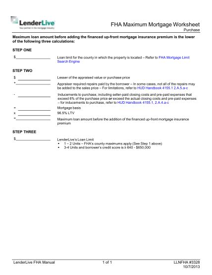 Loan Calculator Worksheets Library