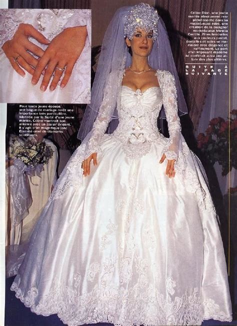 Celine Dion Celine Dion Wedding Dress Celine Dion Wedding Cake