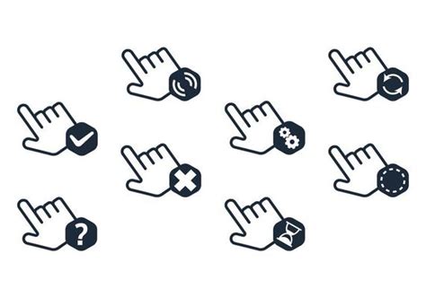 Cursor Pointer Vector Art Icons And Graphics For Free Download