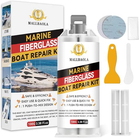 Marine Fiberglass Repair Kit For Boats Gel Coat Repair Kit For Boats