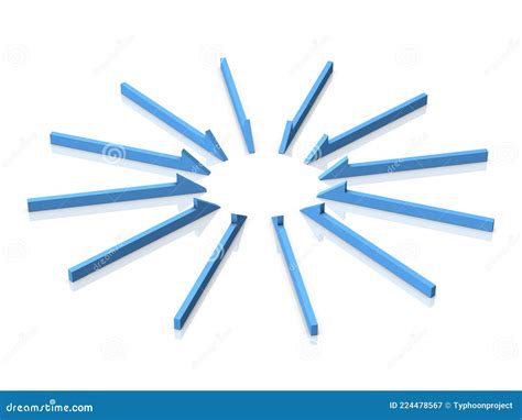 Multiple Arrows Vector Illustration 22449402
