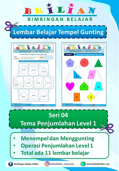 Materi Belajar Paud Bimbel Brilian