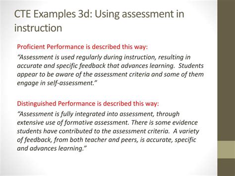 Ppt Using Charlotte Danielsons Rubric As The Cookbook For